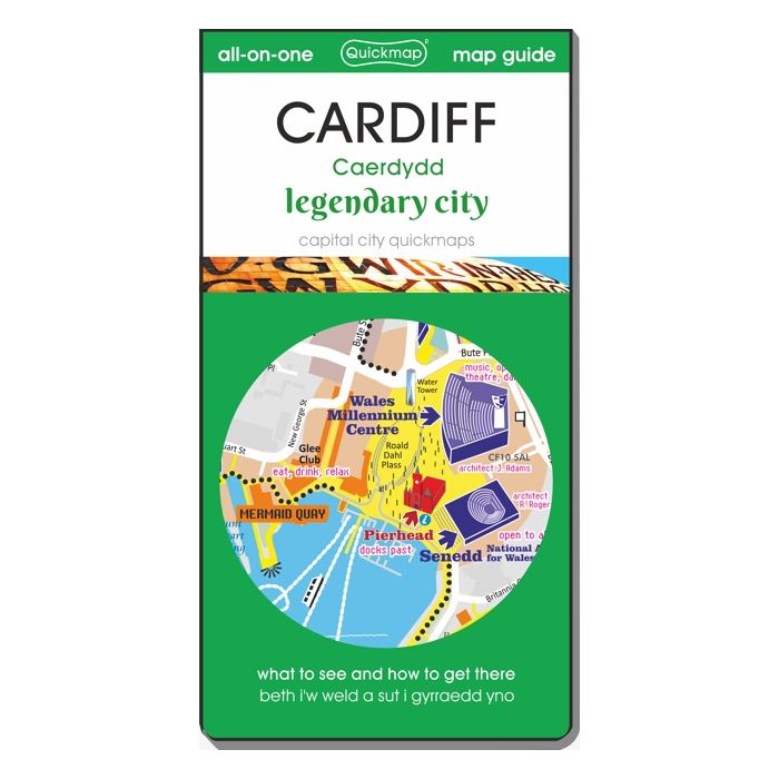 Cardiff Legendary City: Map & Guide [quickmap]